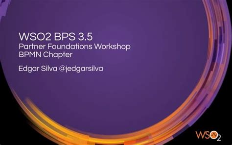 Workshop Wso2 Bps 35x Bpmn Pdf