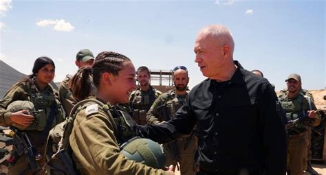 Guerra Israel Hamas En Gaza Ministro De Defensa Israelí A