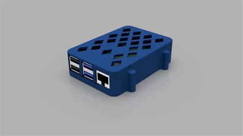 Raspberry Pi Case D Printing Model Threeding