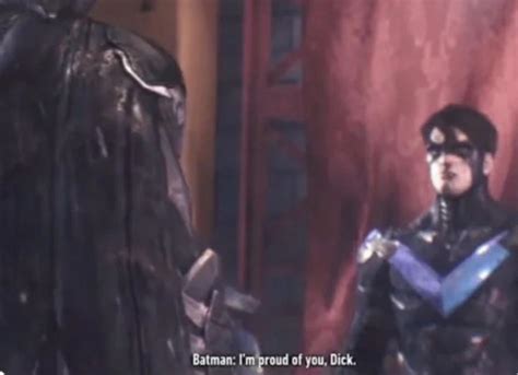 Why Was Batman So Proud Of His Dick Is He Stupid R Batmanarkham