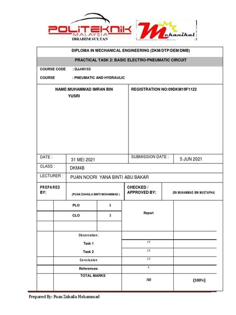Imran F122 Lab 2 Pdf Switch Relay