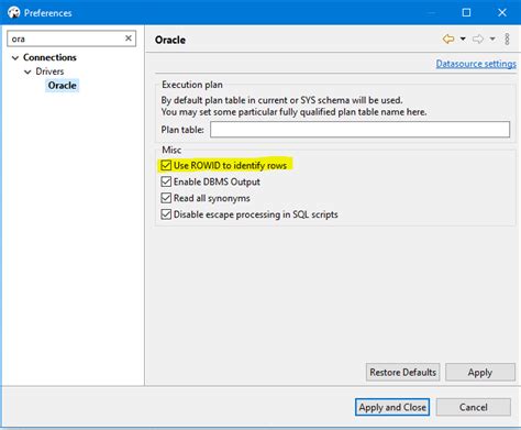 Use Rowid To Identify Rows Not Working Anymore · Issue 10277 · Dbeaverdbeaver · Github