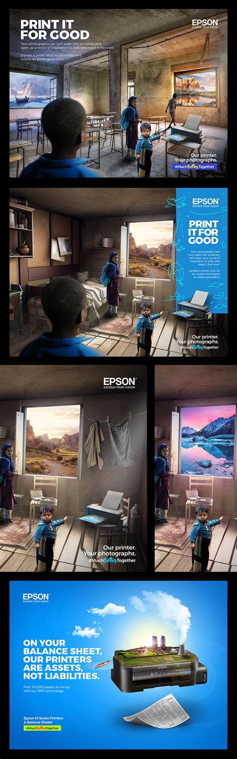 Epson Campaign On Behance