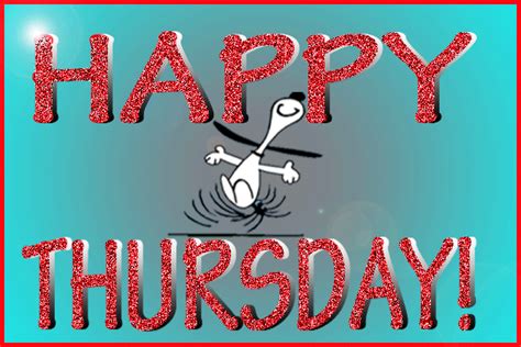 Happy Thursday Snoopy Thursday