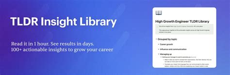 High Growth Engineer Tldr Library