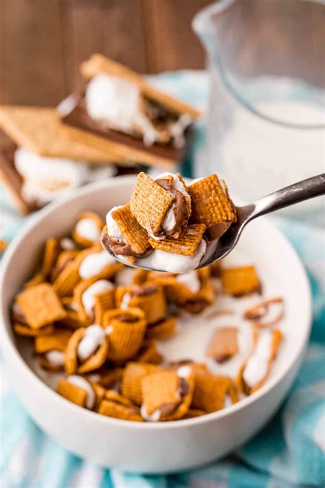 Smores Cereal • Pancake Recipes