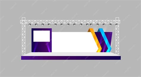 Premium Vector 2d Stage Design Vector Illustration For All Kinds Of