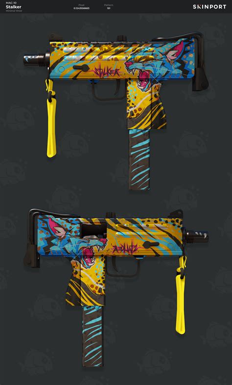Mac 10 Stalker Minimal Wear Counter Strike 2 Skinport