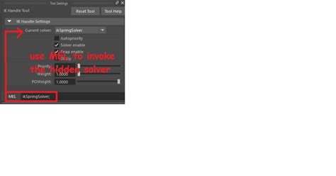 Character Pipeline TD Maya IkSpringSolver