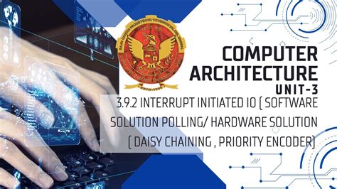 392 Interrupt Initiated Io Unit 3 It402 Computer Architecture Rgpv Youtube