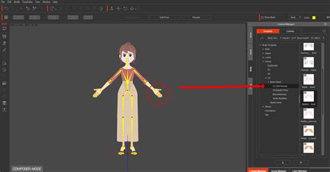 Hand Pose Editor