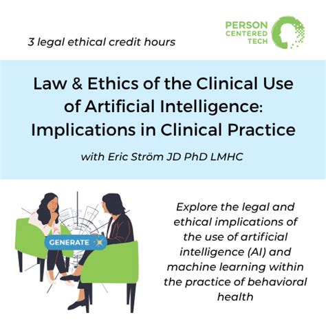 Law And Ethics Of The Clinical Use Of Artificial Intelligence