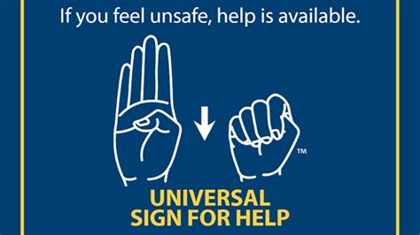Universal Sign For Help Va News