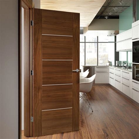Valencia Walnut Door 12 Hour Fire Rated Prefinished