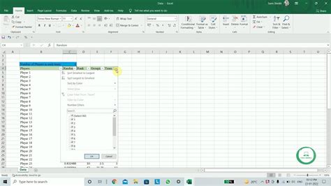 how to randomly assign people to different teams using excel ii