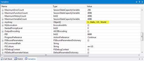 PrimalScript PowerShell Debugger Enhancements SAPIEN Information