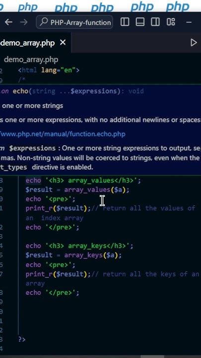 29 Php Array Values Youtube