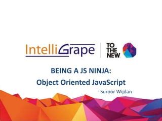 Object Oriented JavaScript II PPT