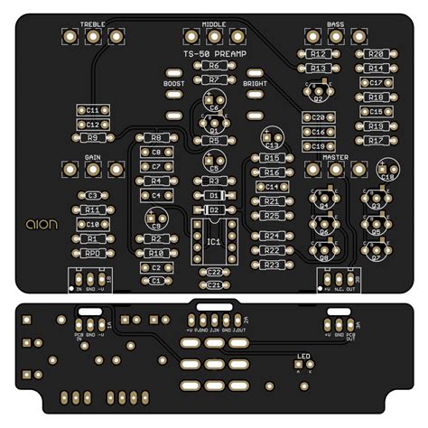 Guitar Preamp Pcb At Broderick Evenson Blog