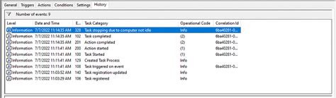 windows task scheduler stopping task once computer is not idle