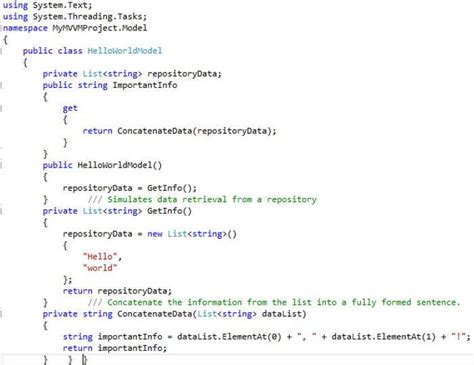 Mvvm C How To Use Mvvm C Mvvm C Viewmodels In Examples