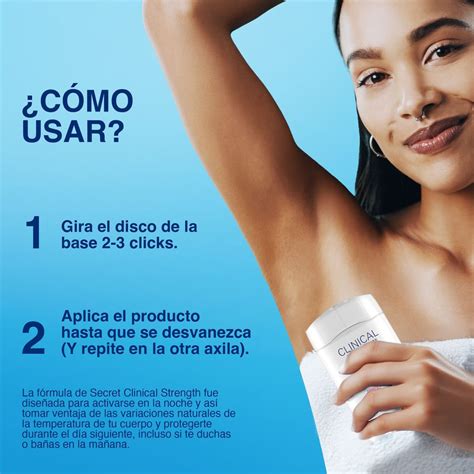 Antitranspirante Para Mujer En Crema Secret Suave Clinical Strength
