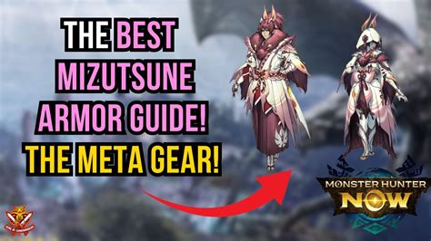 The Best Mizutsune Armor Guide The Best Meta Gear L Monster Hunter