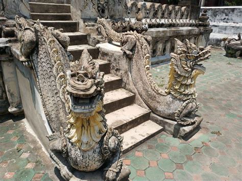 Wat Chetawan Buddhist Temple And Dress Code Chiang Mai Thailand