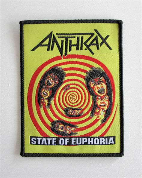 Anthrax State Of Euphoria Patch 