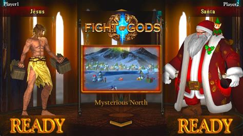 Fight Of Gods Kung Fu Jesus Vs Santa Claus P Youtube