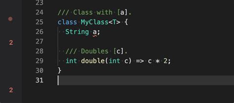 Dartdoc References Are Coloured Badly In Lsp W Semantic Tokens · Issue 3289 · Dart Codedart