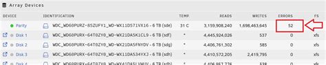 Parity Disk 52 Errors Or Not General Support Unraid