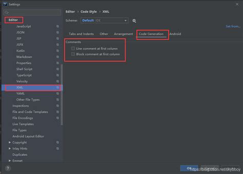 【idea】 Idea 中xml文件快捷键注释顶格显示的问题ideaxml 快捷键 Csdn博客