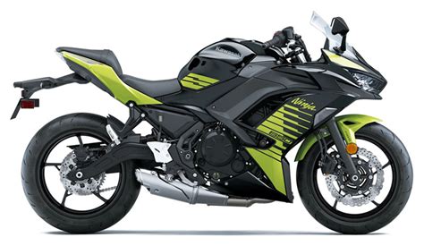 New 2026 Kawasaki Ninja® 650 Abs Metallic Yellowish Green Metallic