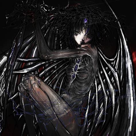 Anime Fallen Angel Girl Wallpaper