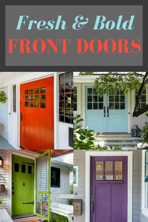 Upgrade Your Homes Curb Appeal With A Fresh Front Door Color