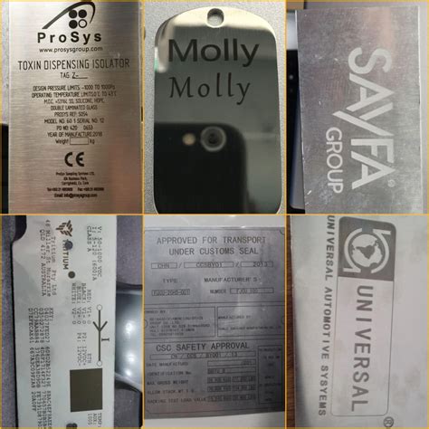 Automated Name Plate Laser Engraving Machine 60w Fiber