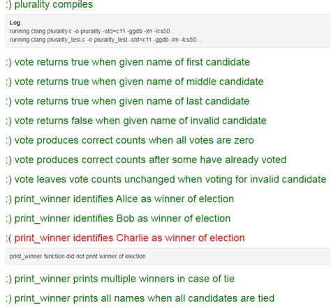 Cs50 Pset 2 Plurality R Cs50