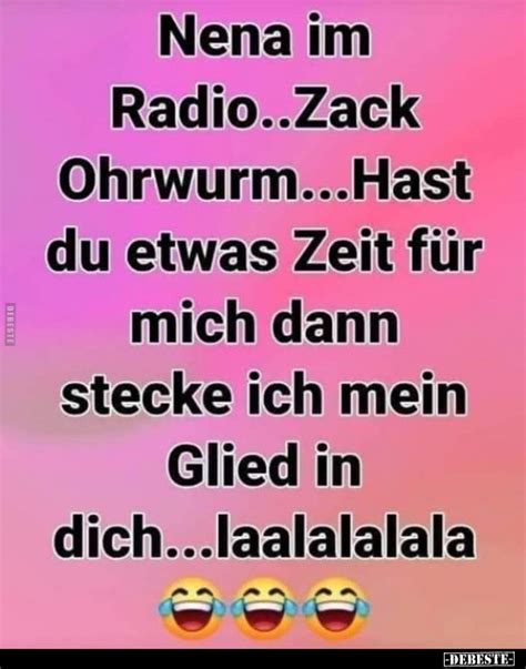 Nena Im Radio Zack Ohrwurm Hast Du Etwas Zeit Für Mich Dann