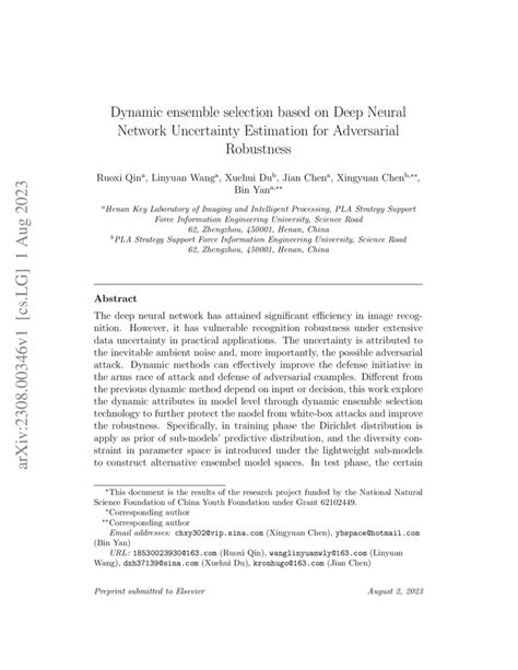 Dynamic Ensemble Selection Based On Deep Neural Network Uncertainty Estimation For Adversarial