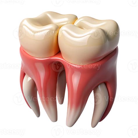 Human Teeth Anatomy Model 55298605 Png