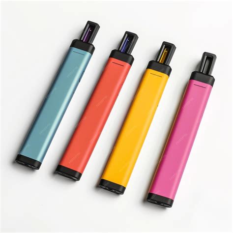 Premium Photo Modern Disposable Vapes For Smoking Square Shape