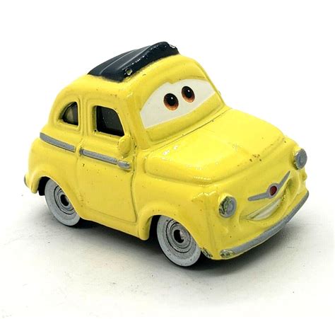 Disney Pixar Cars Movie Luigi Fiat 500 Mini Diecast Loose 4801924809