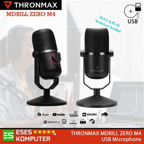 Jual Microphone Thronmax Mdrill Zero M4 Usb Microphone Shopee Indonesia