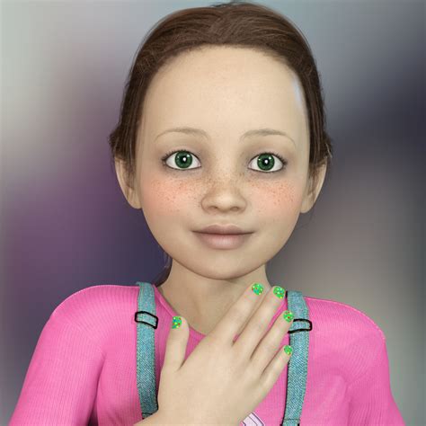 Joslyn For Genesis 8 Female Growing Up Iray G8f 3d Figure Assets
