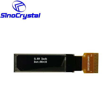 Inch Small OLED Display Transparent OLED Screen X High Resolution OLED Display Module