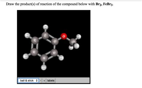 Solved Draw The Product S Of Reaction Of The Compound Below
