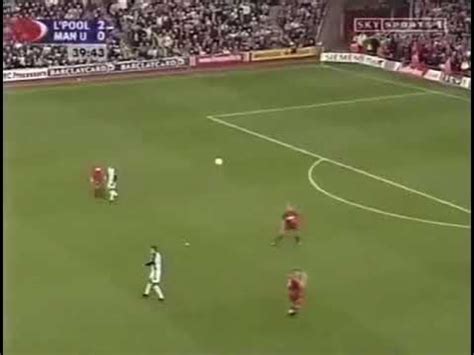 Anfield Rocking After Riises Free Kick Liverpool Vs Man Utd 2001 02 Youtube