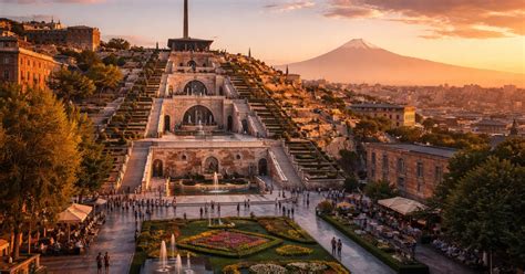 Yerevan Cascade Armenia Location History Facts