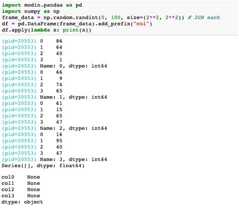 Lambda Dfapply Issues Returning Nan On A Column · Issue 618 · Modin
